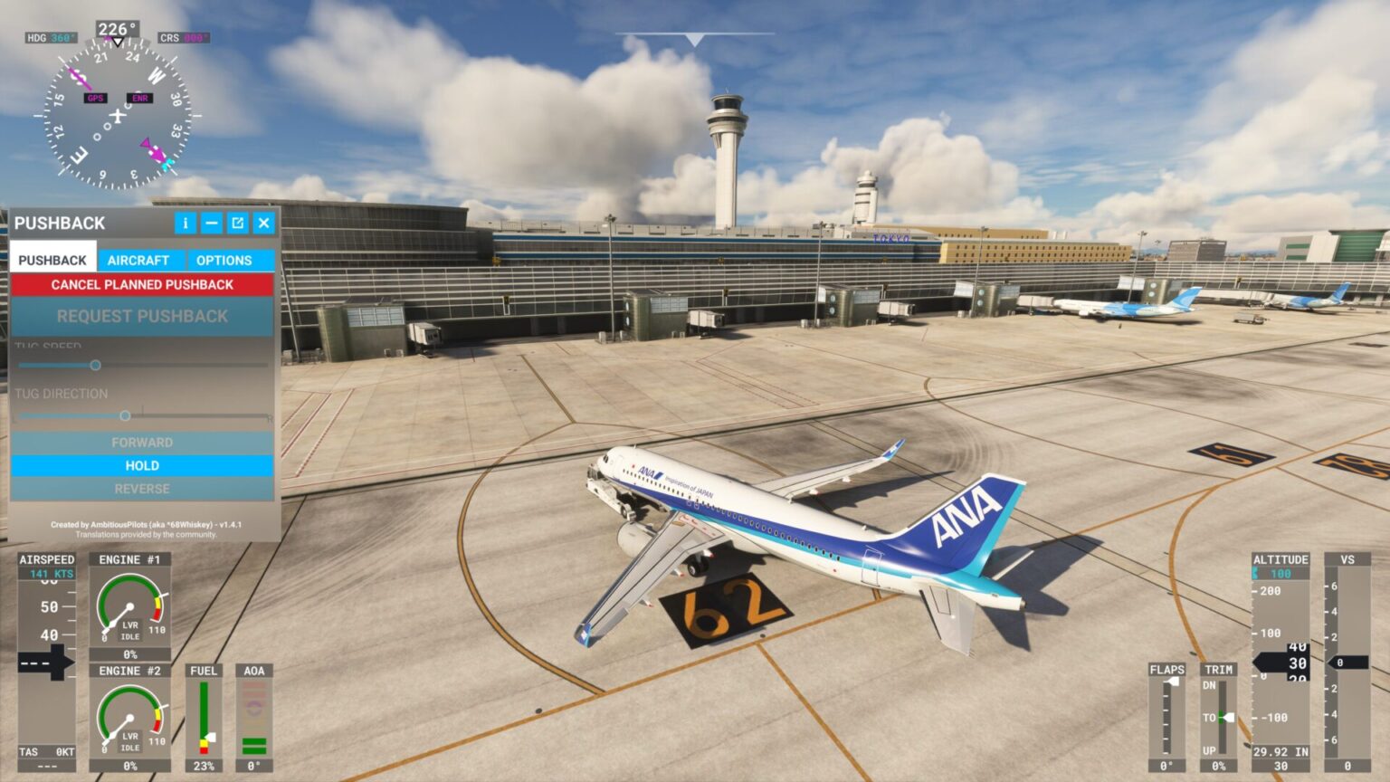 【パイロット監修】A320のプッシュバック〜エンジンの起動方法を解説【MSFS】 | MSFS攻略Lab